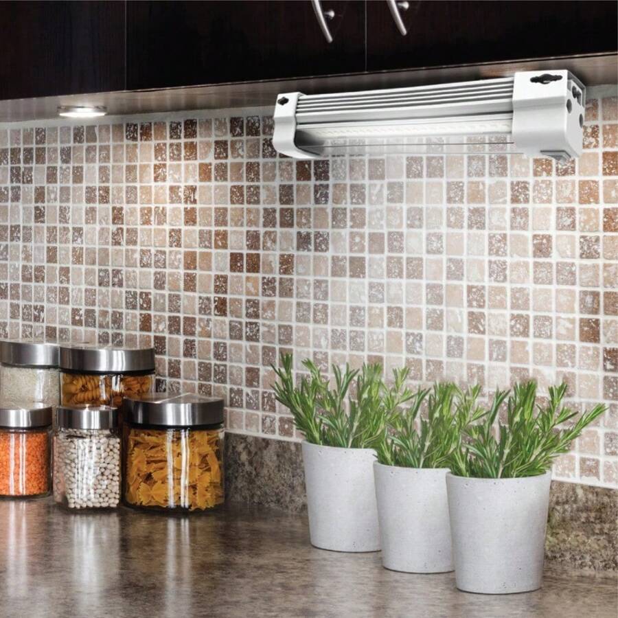 8" Inch Assembled Product Height - 32W Adjustable Full Spectrum LED ...