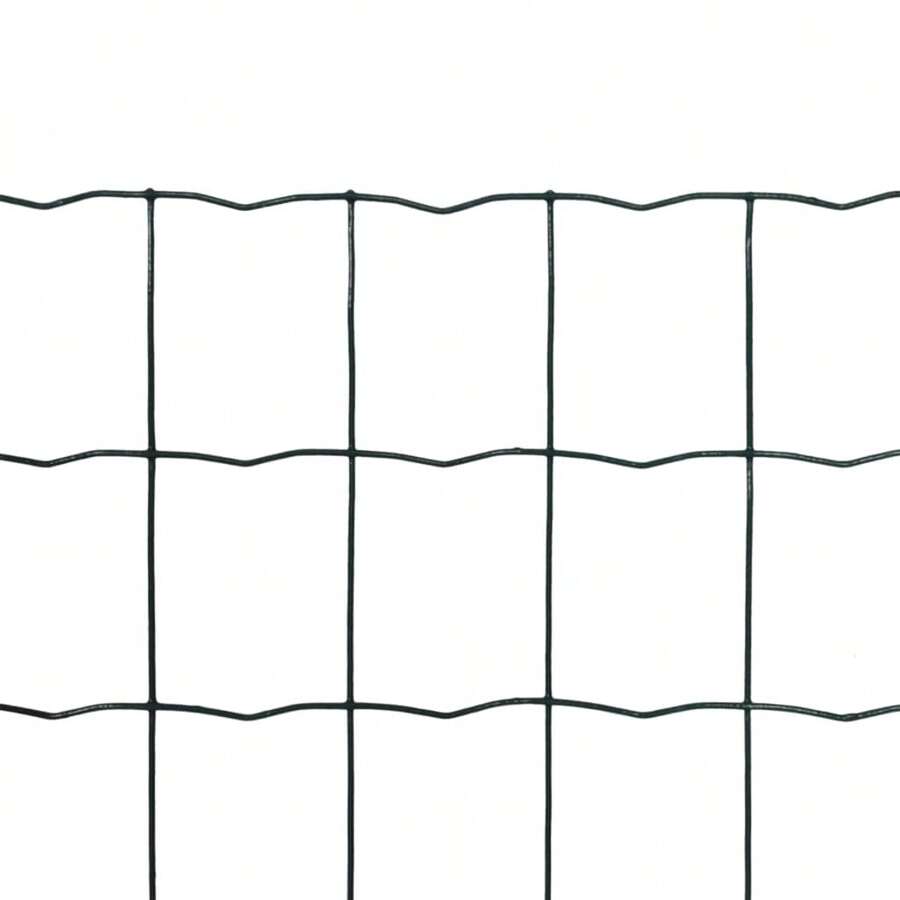 Green Steel Euro Fence 25x1.2 Meter Durable Garden Boundary Panel ...