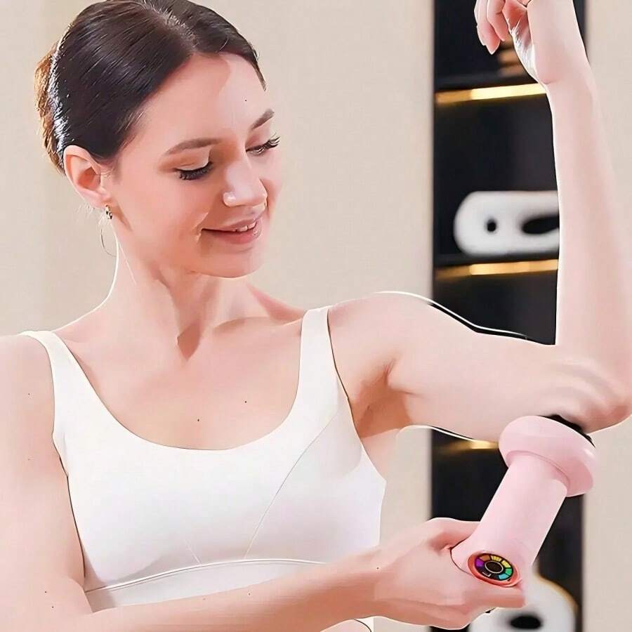 Wireless Chargeable Body Massage Gun, Home Use Massage Device Portable ...