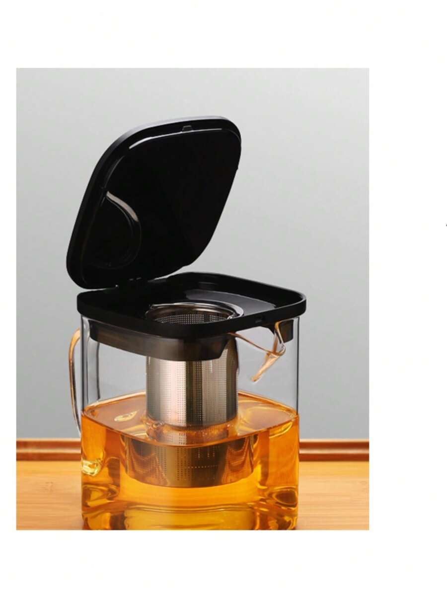 Thickened Glass Tea Pot High Borosilicate Glass Teapot With Stainless