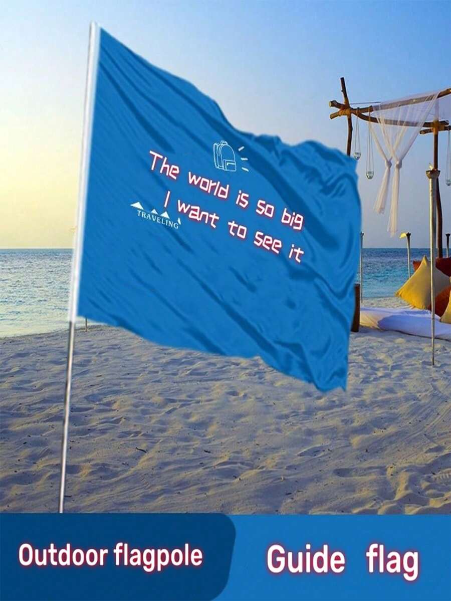 Stainless Steel Handheld Reinforced Guide Flag Pole, Suitable For Tour ...