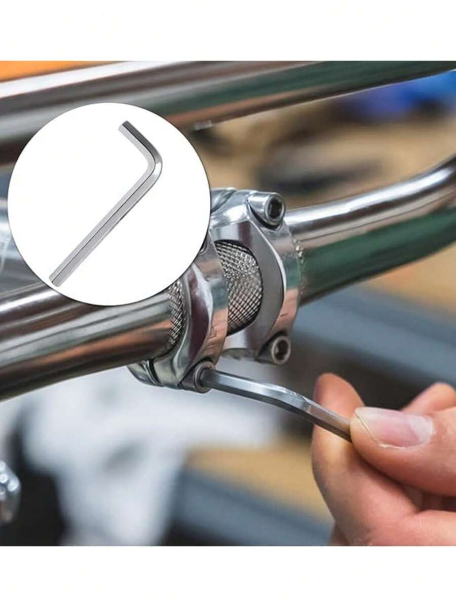 8-Piece Hexagonal Wrench Set 1.5mm-6mm Metric L-Shaped Long Arm ...