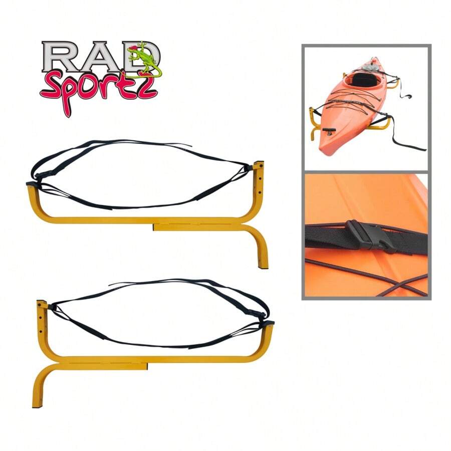 RAD Sportz Canoe Hanger Kayak Rack And Stand-Up Paddle Board Holder ...