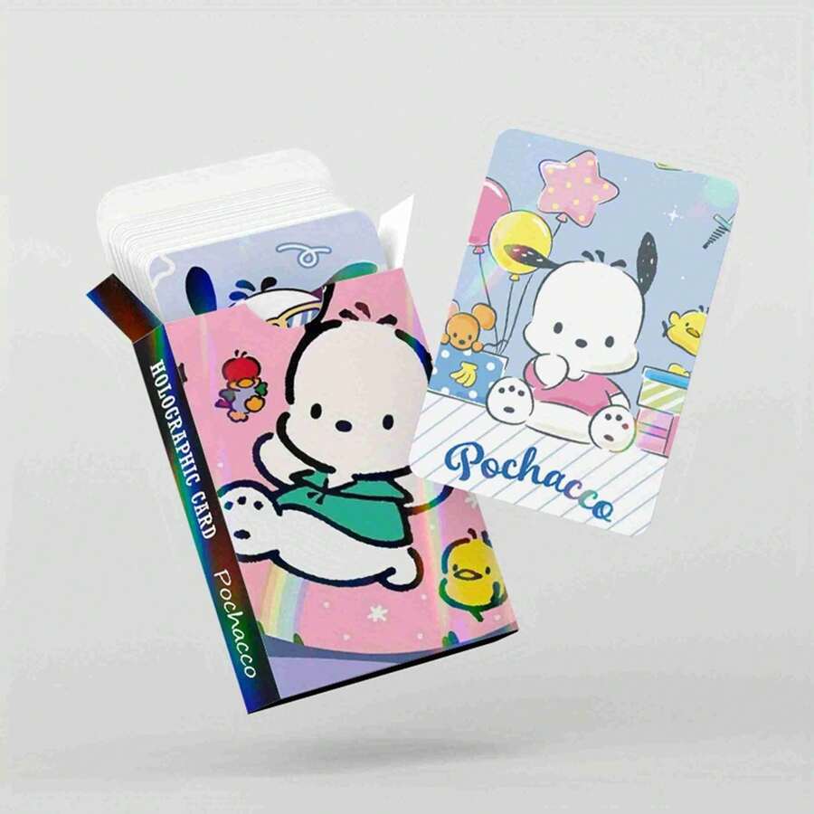 Sanrio Collectibles Display 30pcs Sanrio Holographic Photo Cards, 30pcs ...
