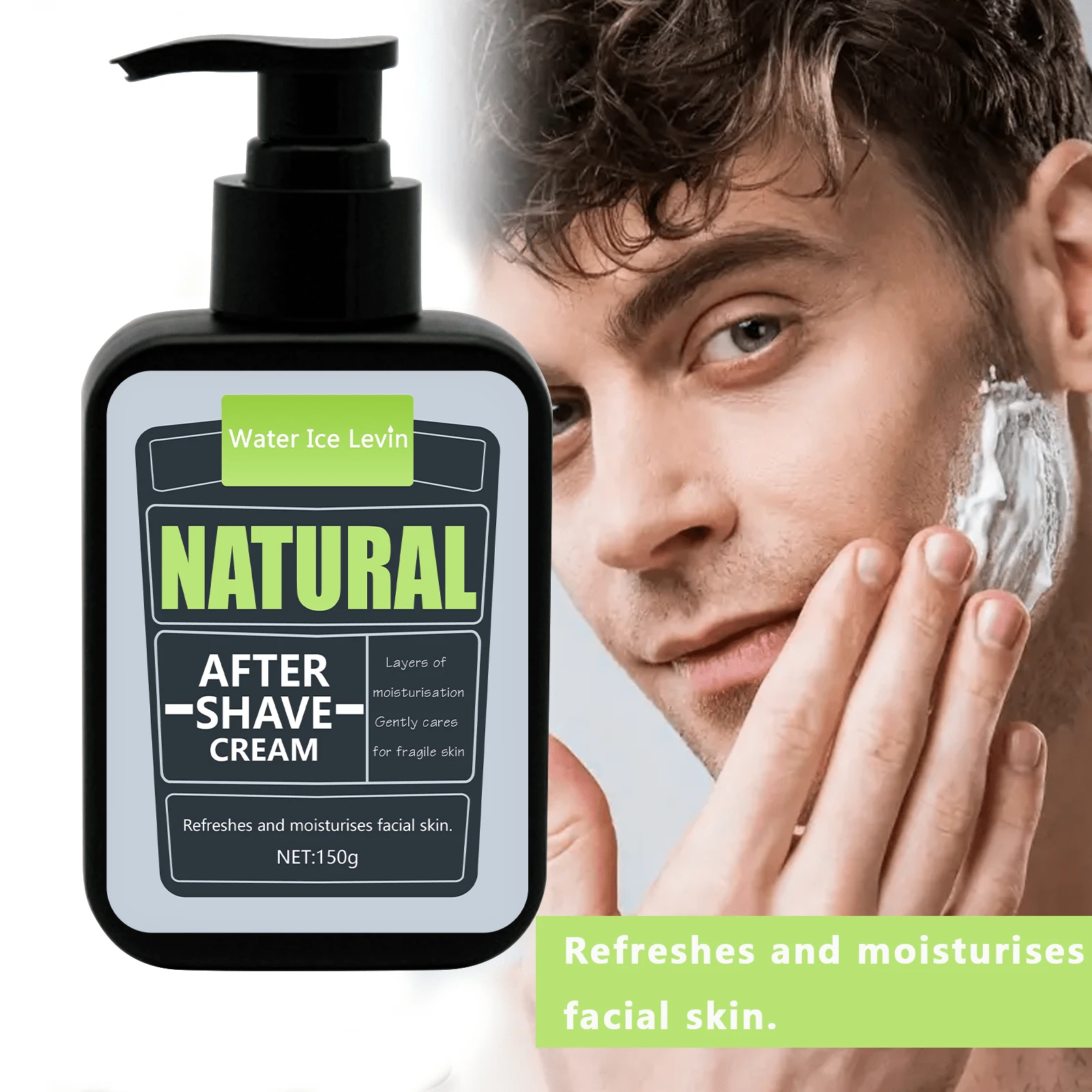 Men's Shea Butter & Coconut Oil Soothing Anti-Irritation Shaving Cream ...