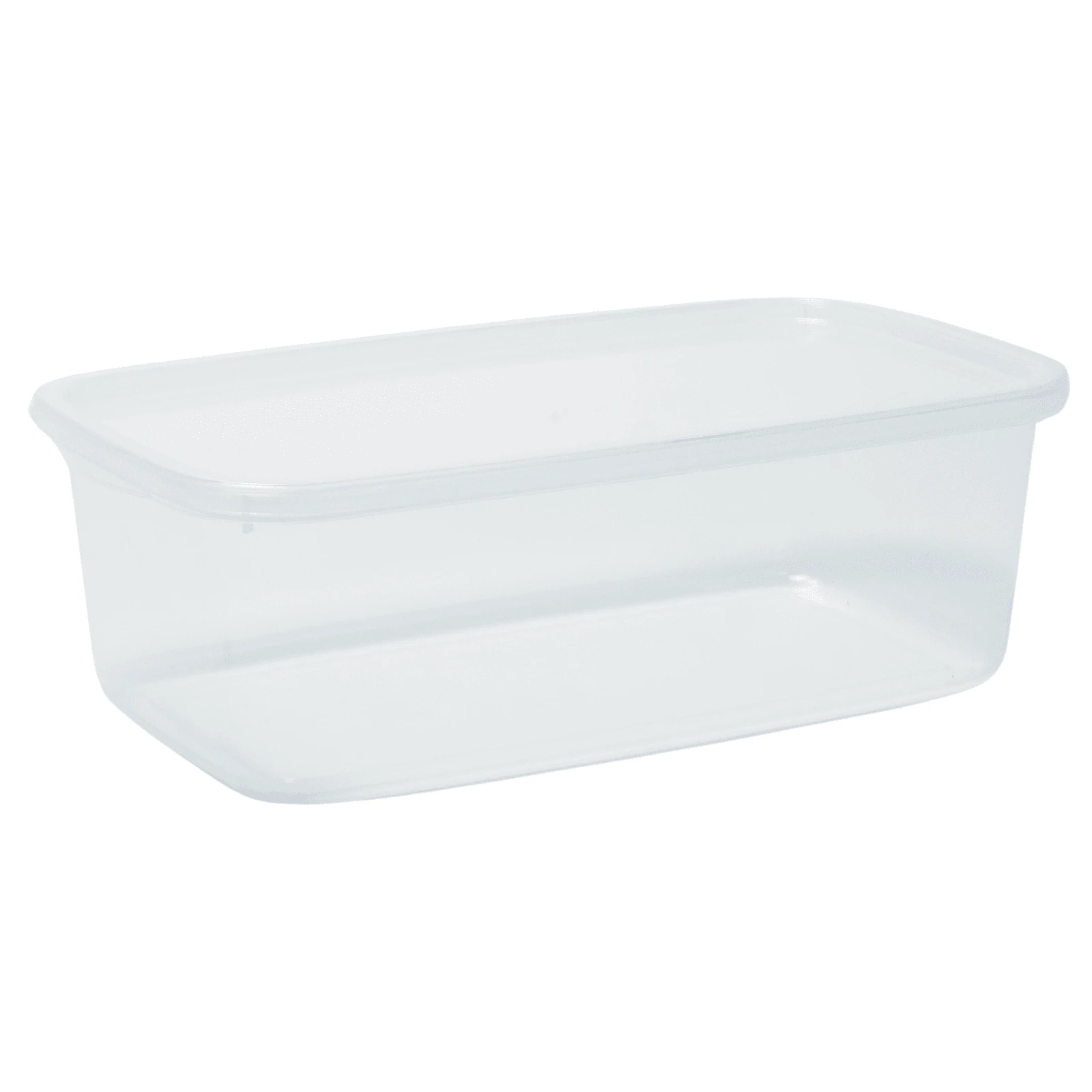 Rischioto Transparent Rectangular Plastic Container Food Organizer For ...