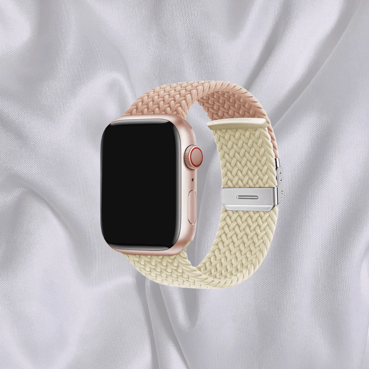 Correa compatible con Apple Watch de nylon con bloques de color/Correa ...