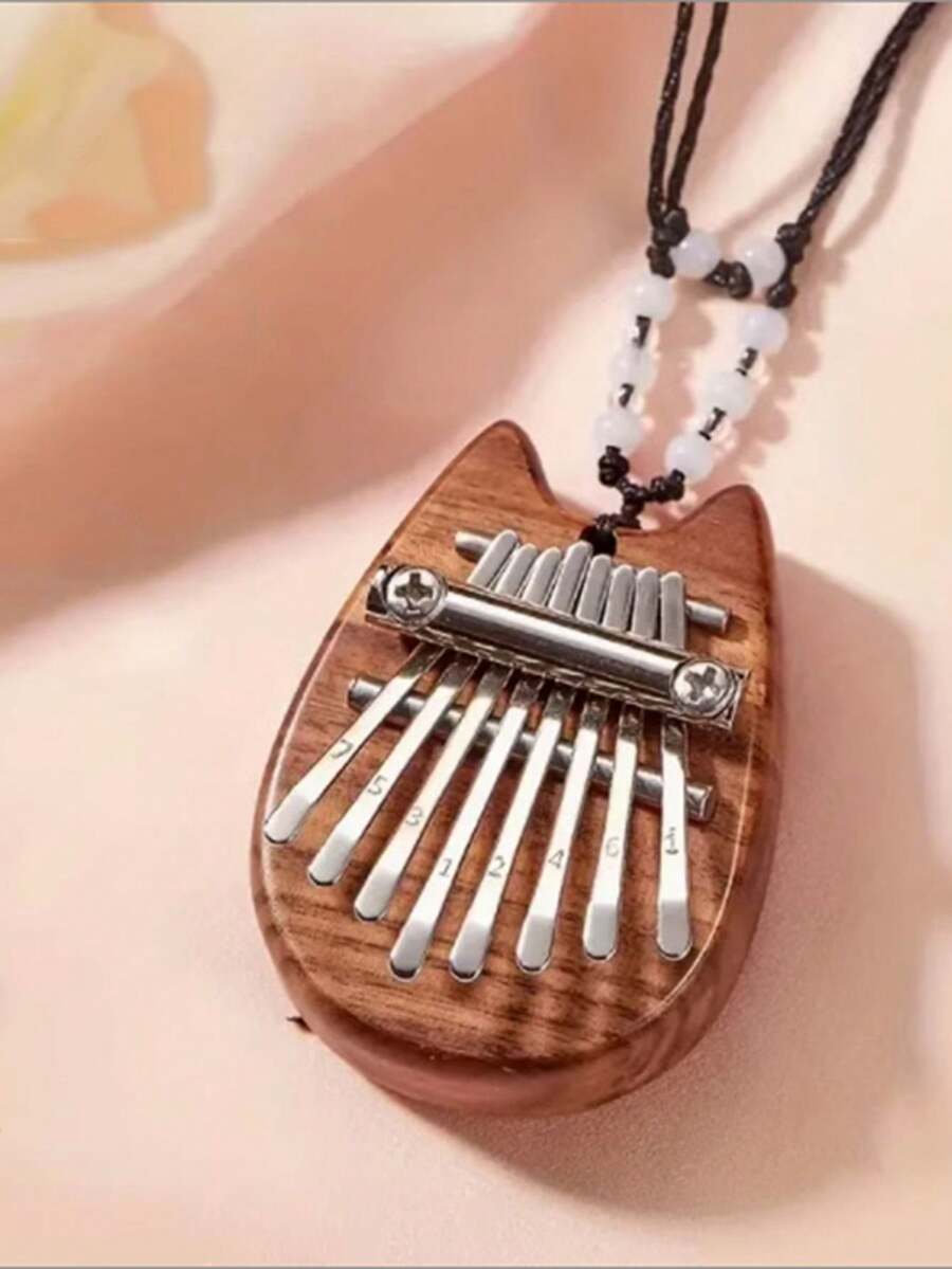 1pc 8-Note Mini Thumb Piano Kalimba, Portable Beginner Finger Piano ...