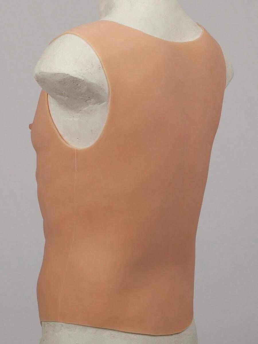 Silicone Muscle Suit Fake Muscle Suit Realistic Male Chest Plate High ...