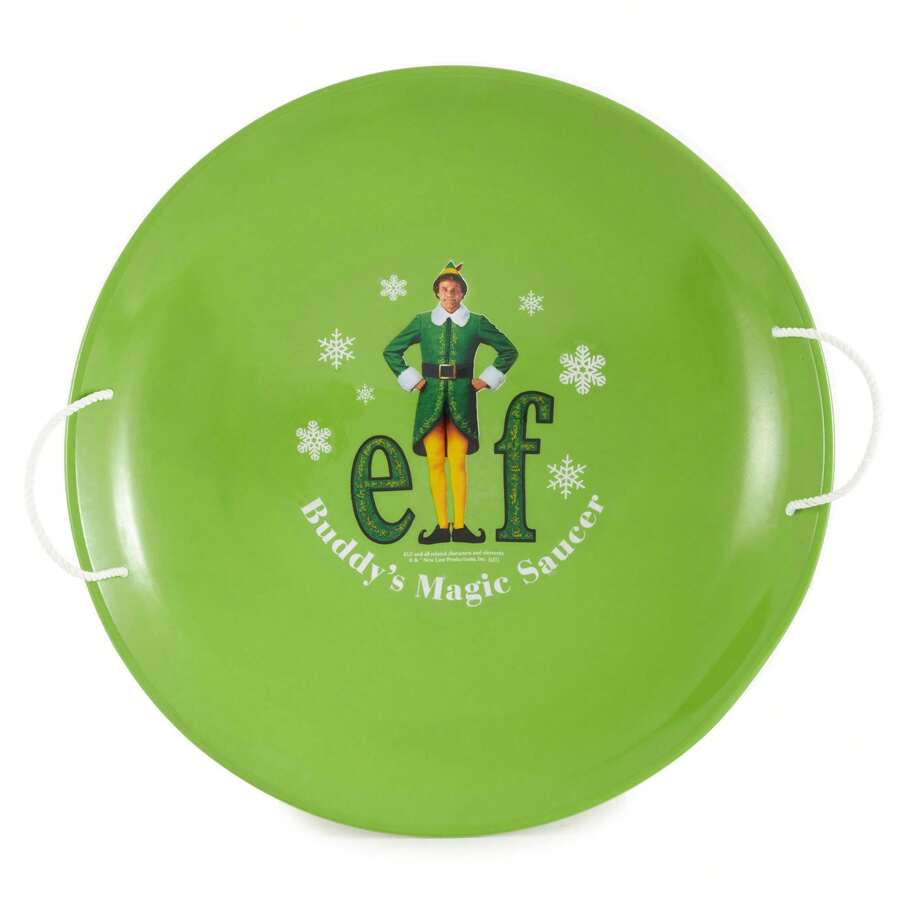 Slippery Racer Slippery Racer 26 Inch Buddy The Elf Metal Saucer Sled ...