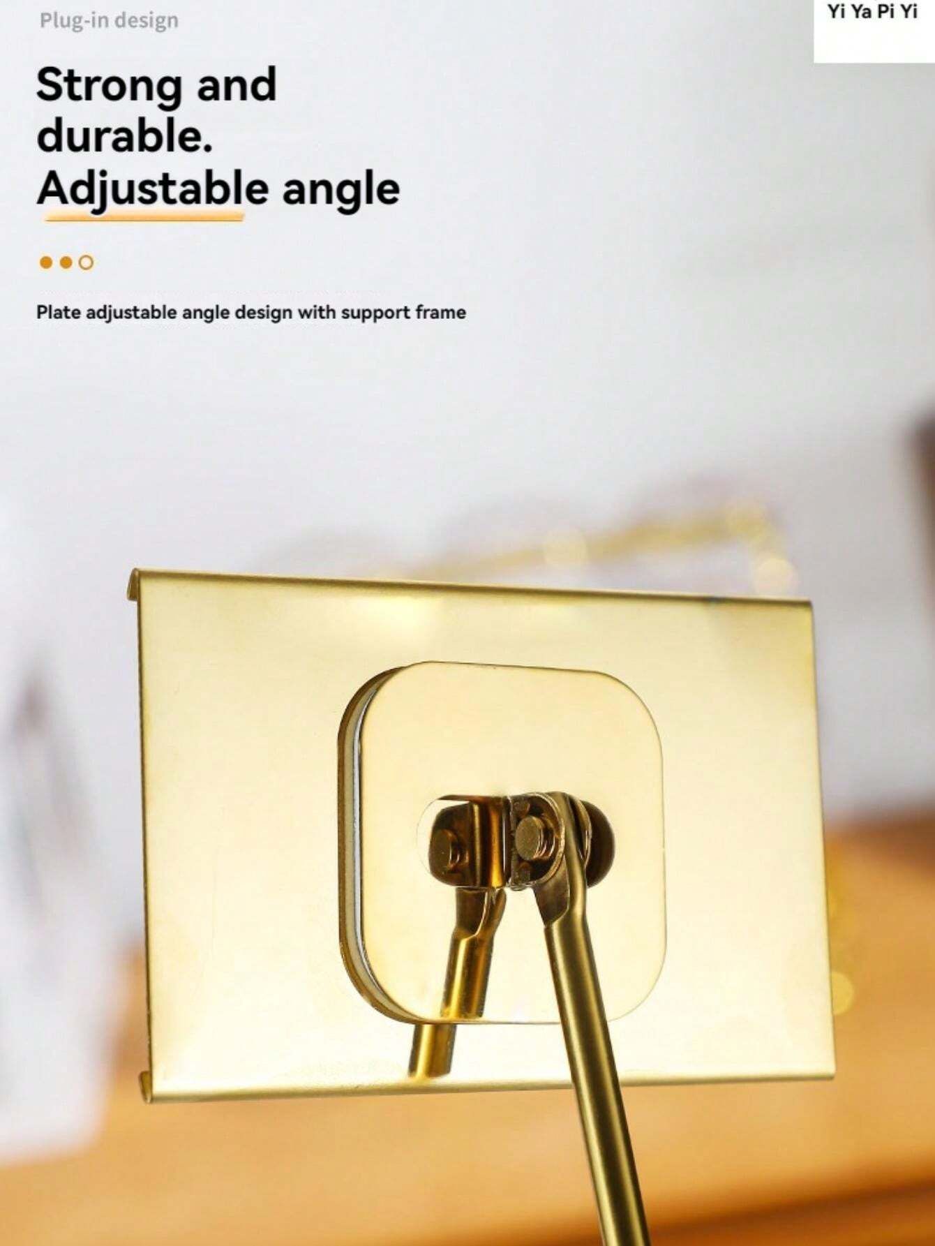 Stainless Steel Table Number Plate, Restaurant Price Tag Stand, Buffet ...