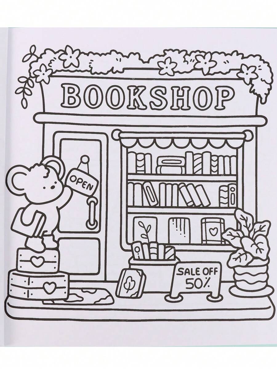 1PC Adult Coloring Book Funny Adults Coloring Activity Book Creative ...