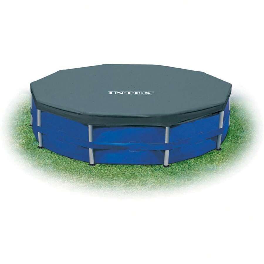 Intex Intex 12 Foot X 30 In. Above Ground Pool & Intex 12 Foot Round ...