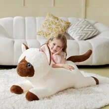 IKASA Giant Siamese Cat Stuffed Animal Plush Toy,Big Large Jumbo Soft ...