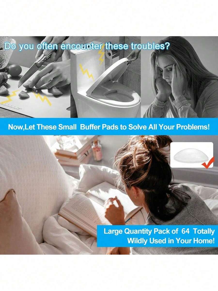 Transparent EVA Soft Rubber Buffer Anti-Collision Artifact Cabinet Door ...