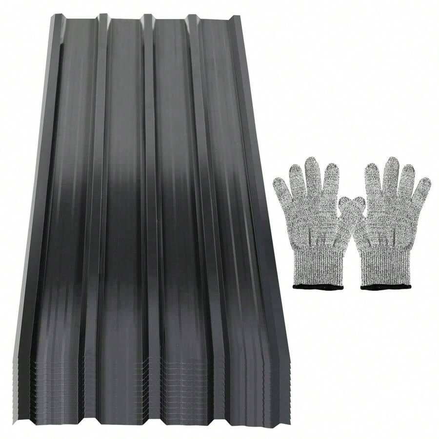 Sonnewelt 12 x Trapezblech 129x46cm, 7m² Dachblech Profilblech ...