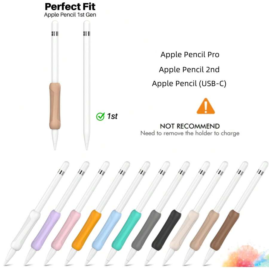 Silicone Grip Compatible With Apple Pencil 2nd Generation, Apple Pencil ...