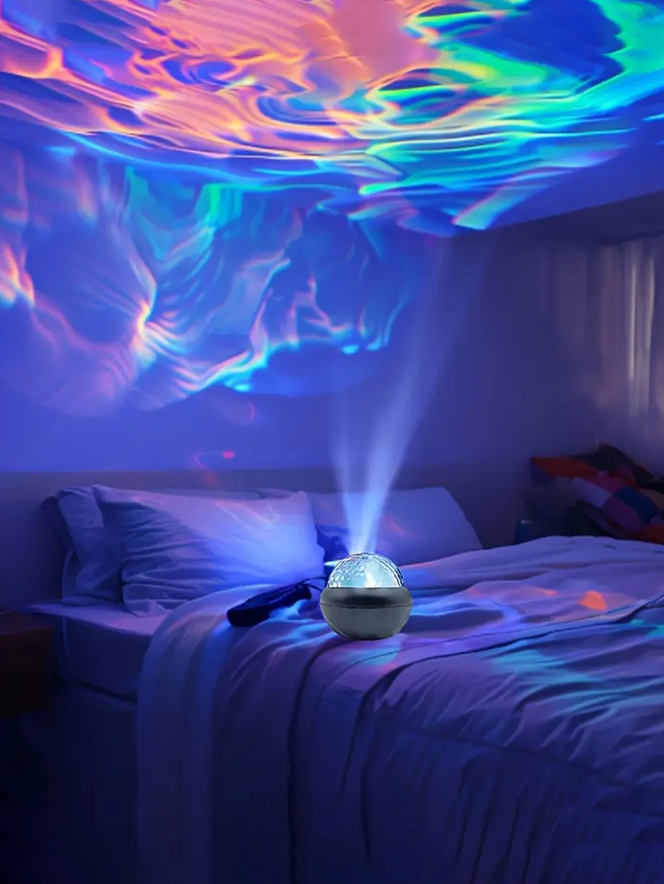 USB-Powered RGB LED Milky Way Lights With Remote Control - Multi-Color ...