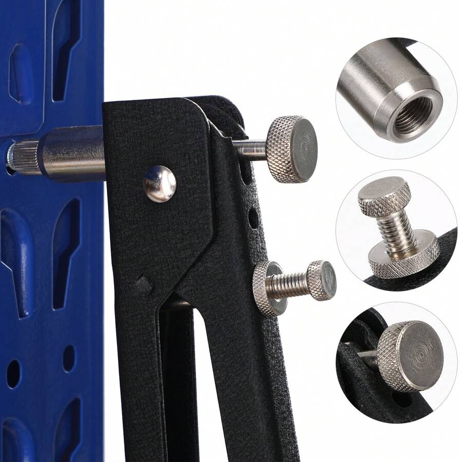 1 Set Rivet Tool Kit Hand Riveter Set Manual Hand Riveter Kit Rivet ...