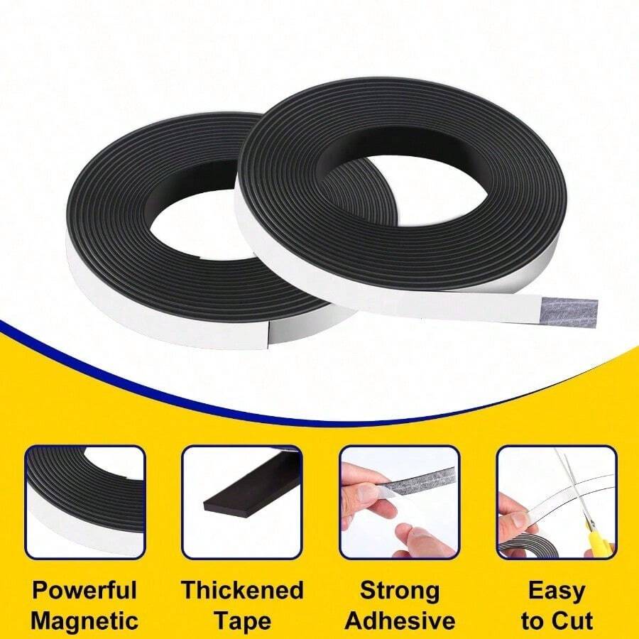 Magnetic Tape,Magnet Tape With Strong Self Adhesive Flexible Magnetic ...