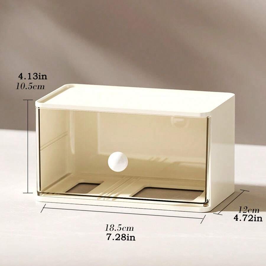 Acrylic Desktop Storage Box Drawer Type Sundry Shelf, Office ...