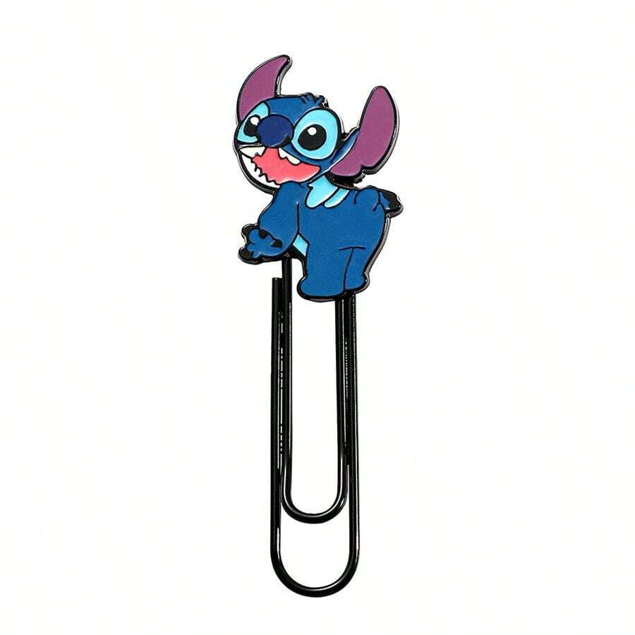 Disney Stitch Paper Clip Bookmark Stitch Page Clip Decoration DIY Color ...