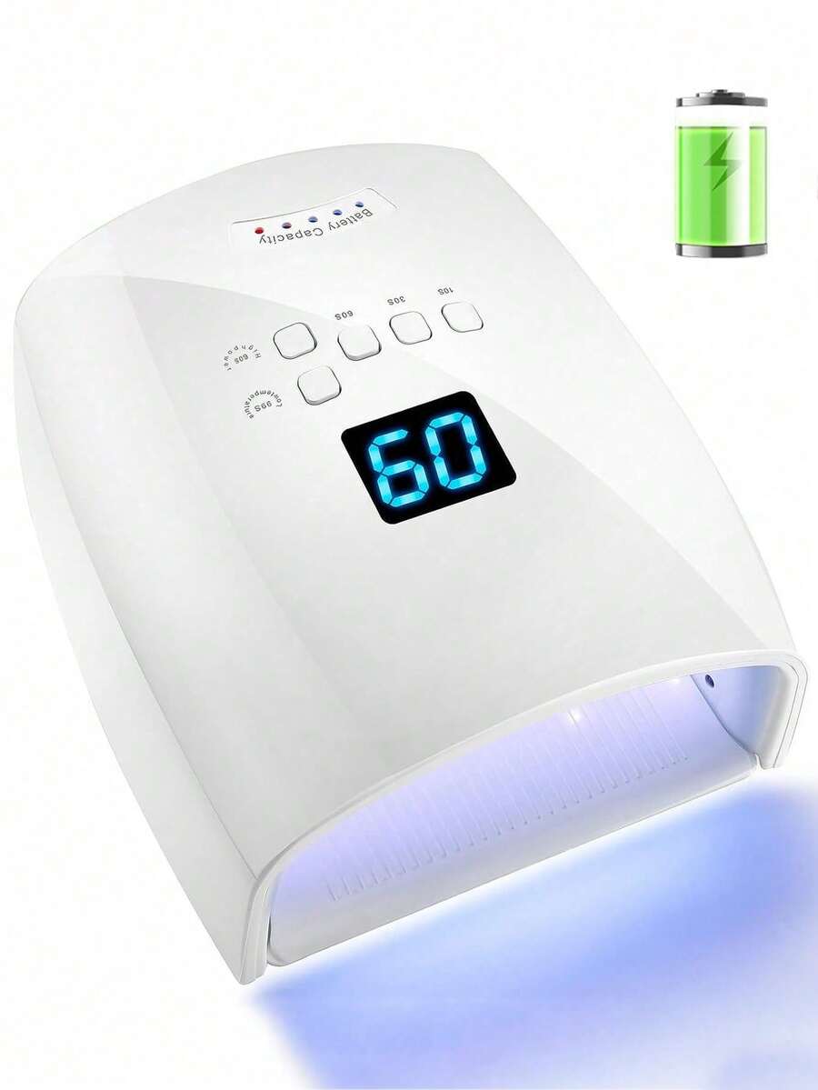 UV LED Nail Lamp Nail Dryer With Timer Setting For Gel Nails ...