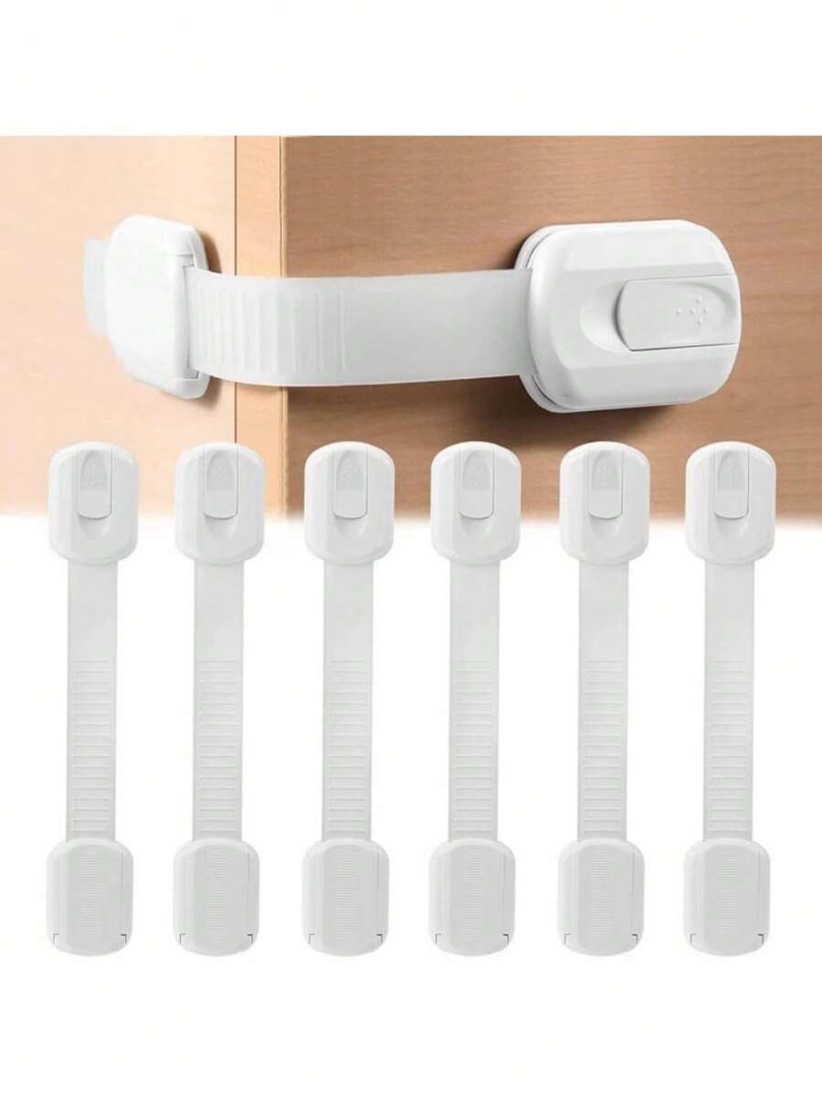 10 Pack Child Safety Locks - Adjustable Cupboard Locks For Children ...