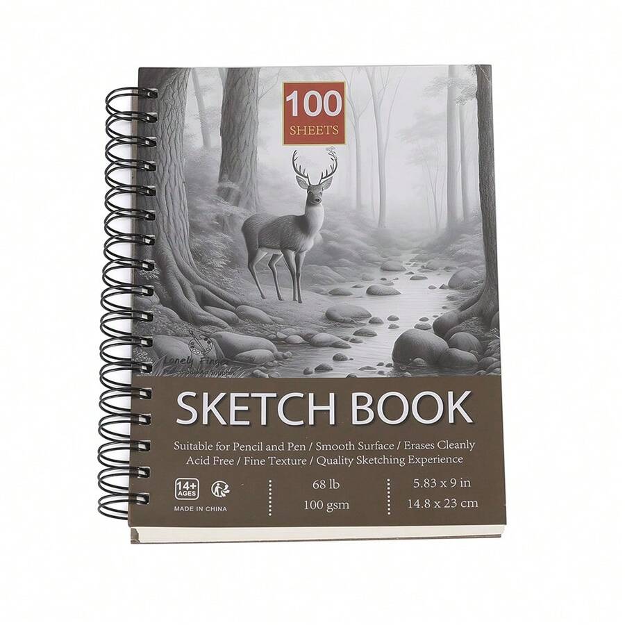 100 Sketch Coil Books Spiral Bound For Artists And Students Sketchbooks ...
