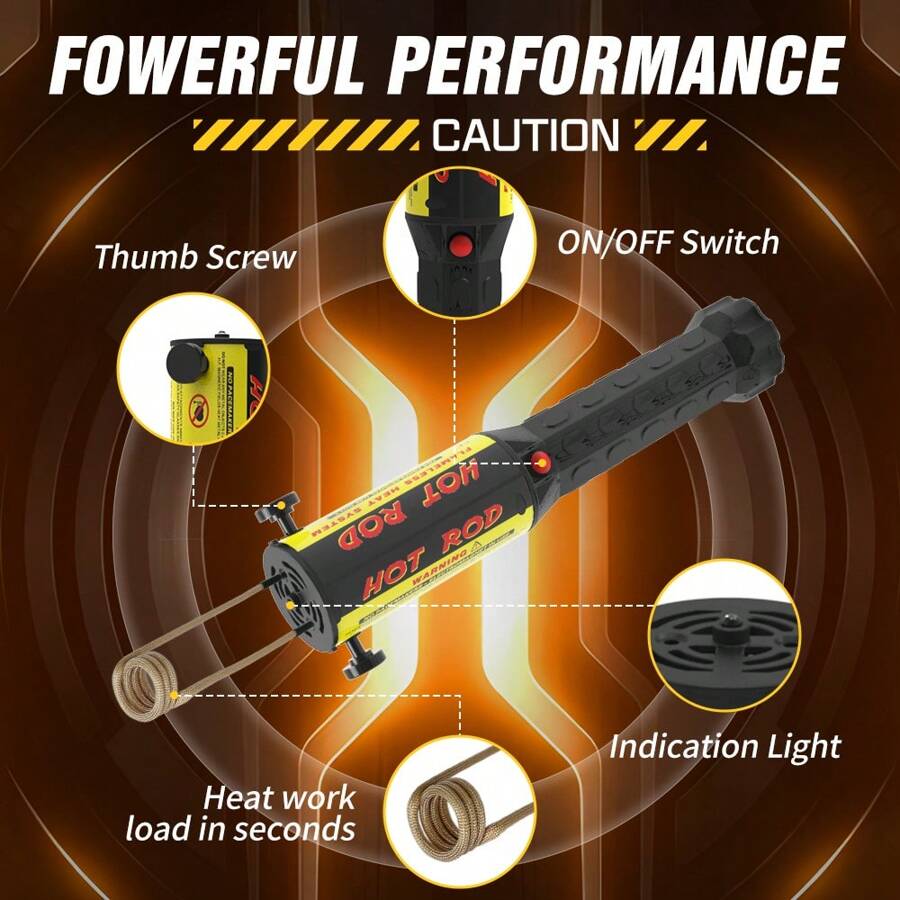 Solary Magnetic Induction Heater Kit - 1000W 110V Induction Heat Bolt ...
