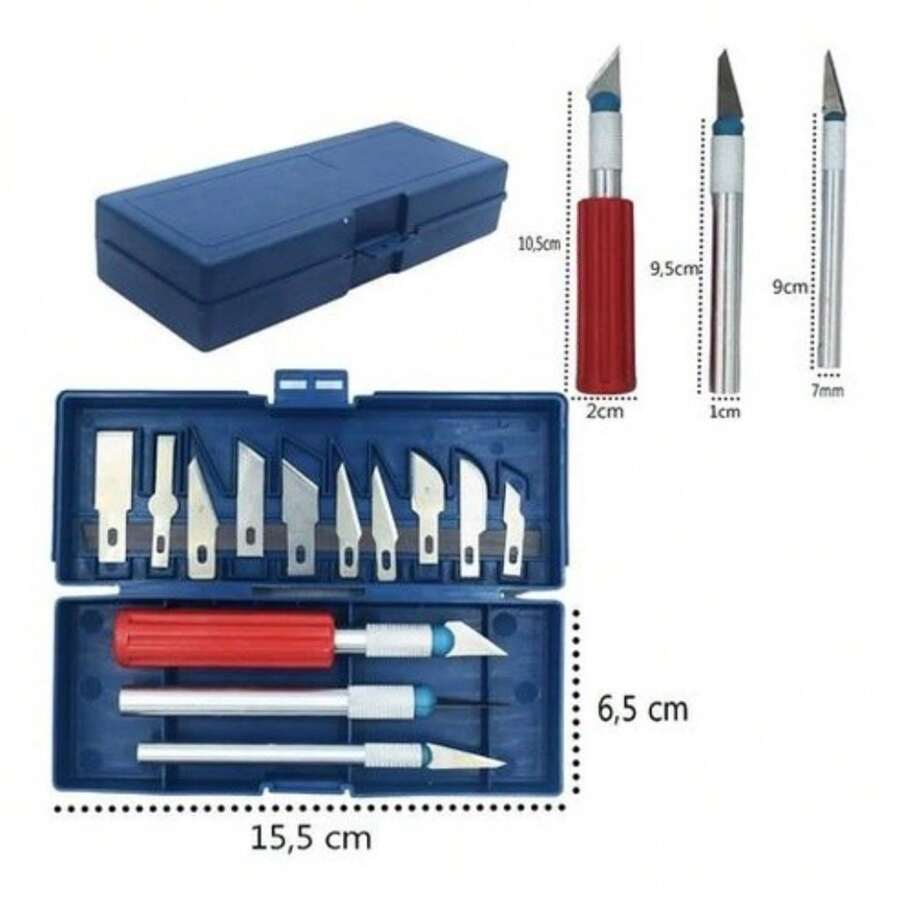 Professional Scalpel Precision Knife Kit - Crafts - 13 Pieces | SHEIN PT