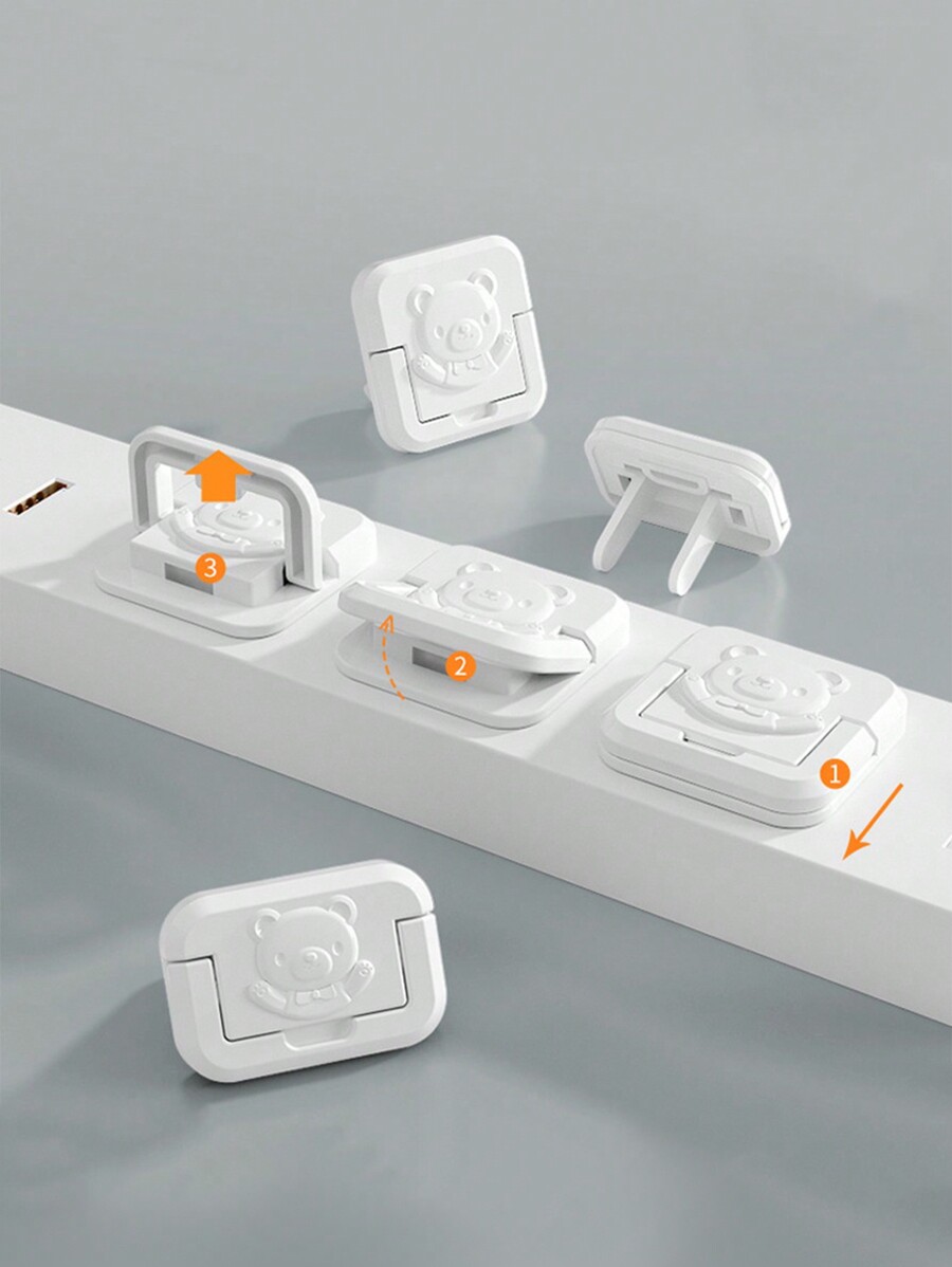 Outlet Covers With Hidden Pull Handle Baby Proofing Plug Covers Child ...