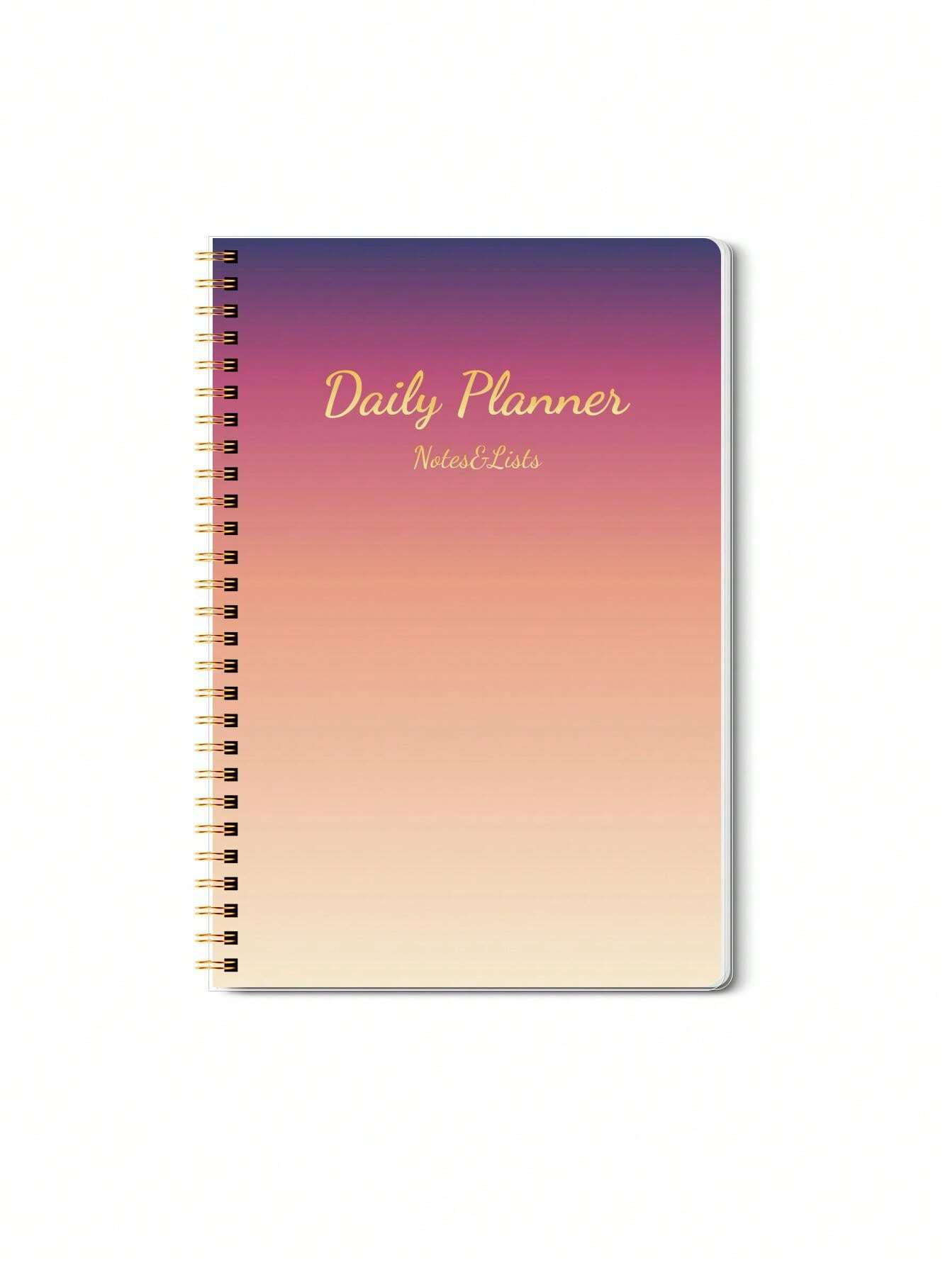 Daily Planner Without Date - Spiral Planner With Hourly Planner - Daily ...