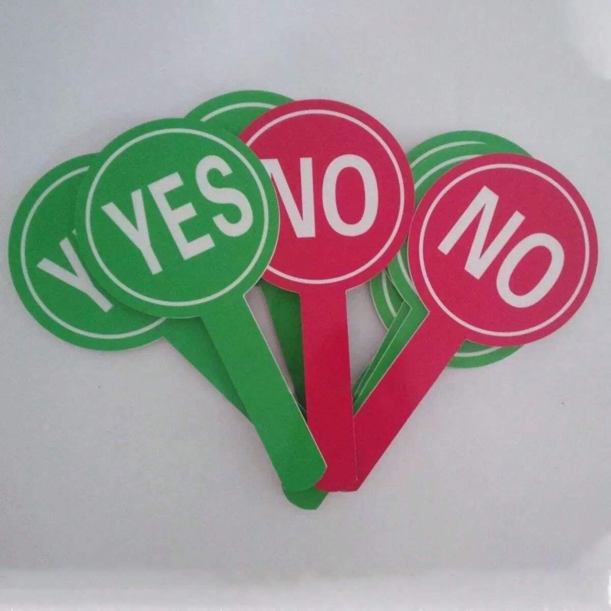 New PVC Right Or Wrong Hand-Held Expression Board, Judge Scoring Paddle ...