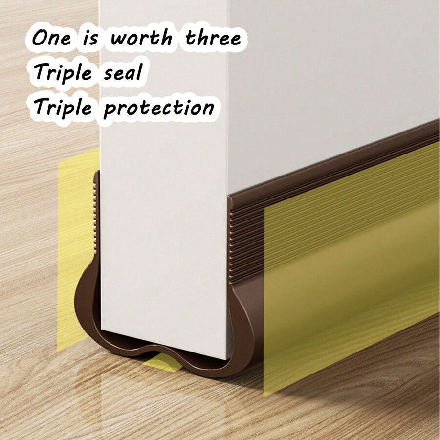 Door Draft Strip Under Door Sweep Silicone Door Draught Excluder Strip ...