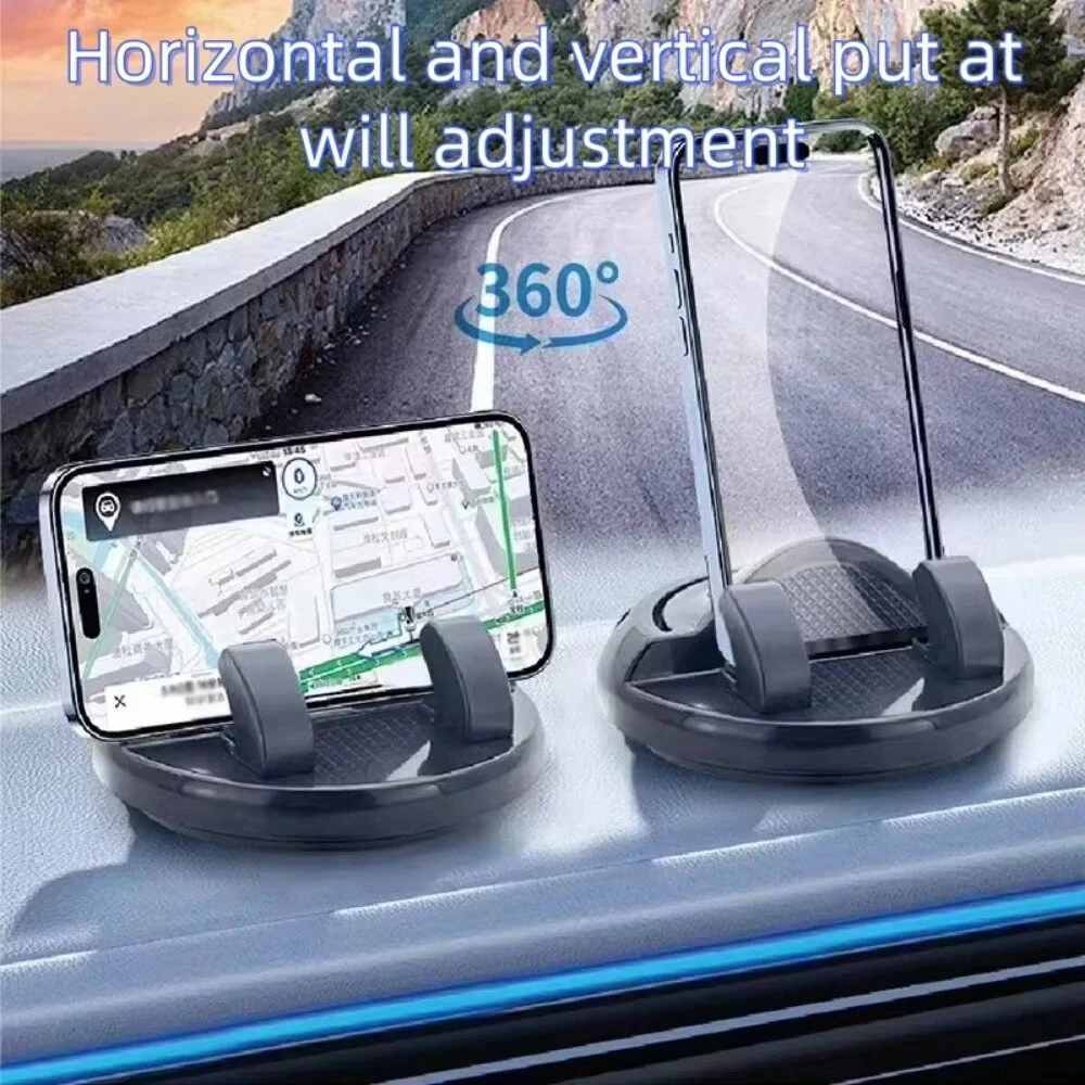 1pc Car Dashboard Phone Holder, Car Vertical And Horizontal 360 ...