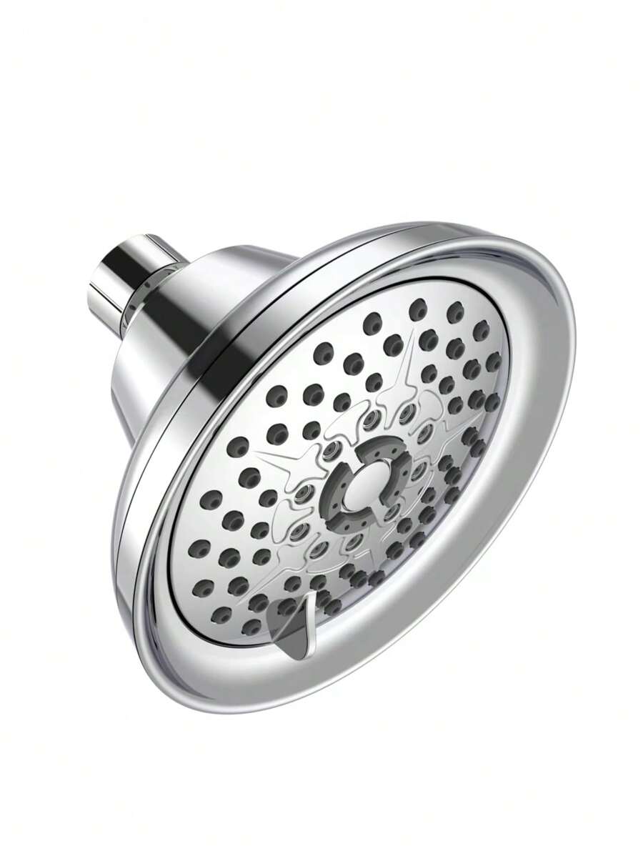 1pc 5-Inch 6-Function Shower Head, 360° Tilt, G1/2 Ball Joint, 120mm ...