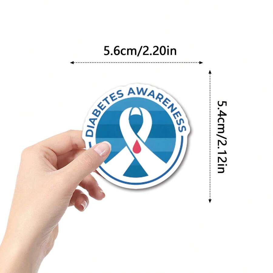 110Pcs Diabetes Awareness Medical Stickers Diabetic Stickers Graffiti ...