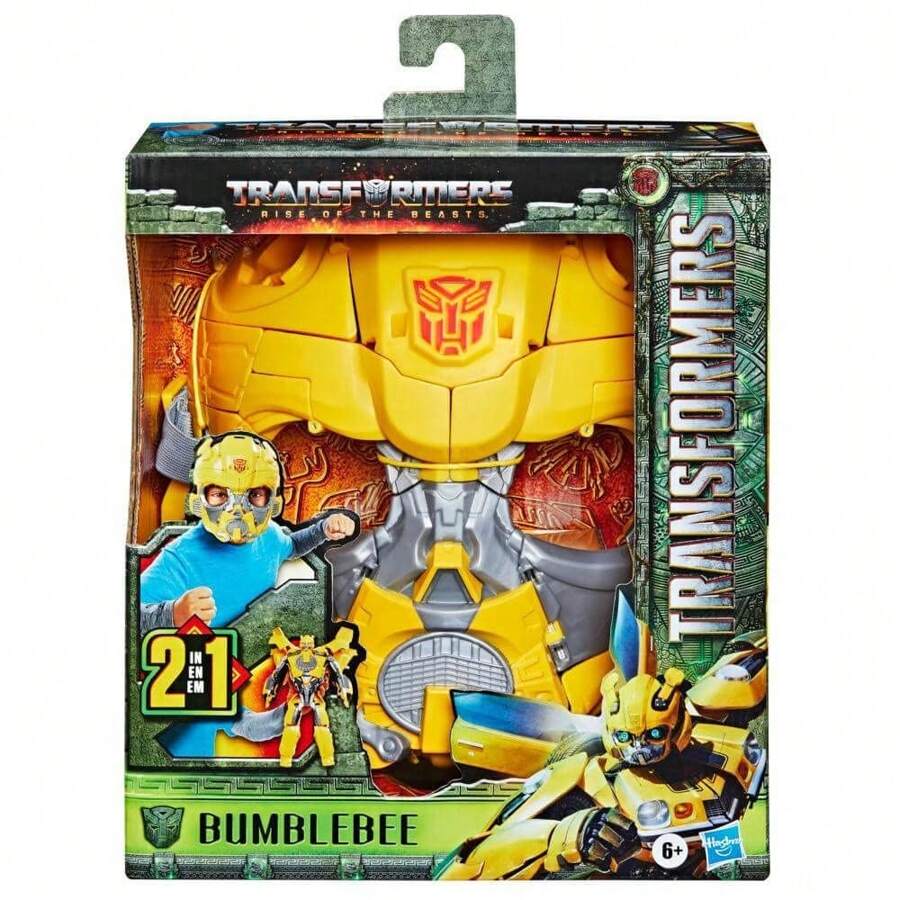Hasbro Transformers Toys Rise Of The Beasts Movie Bumblebee 2-In-1 ...