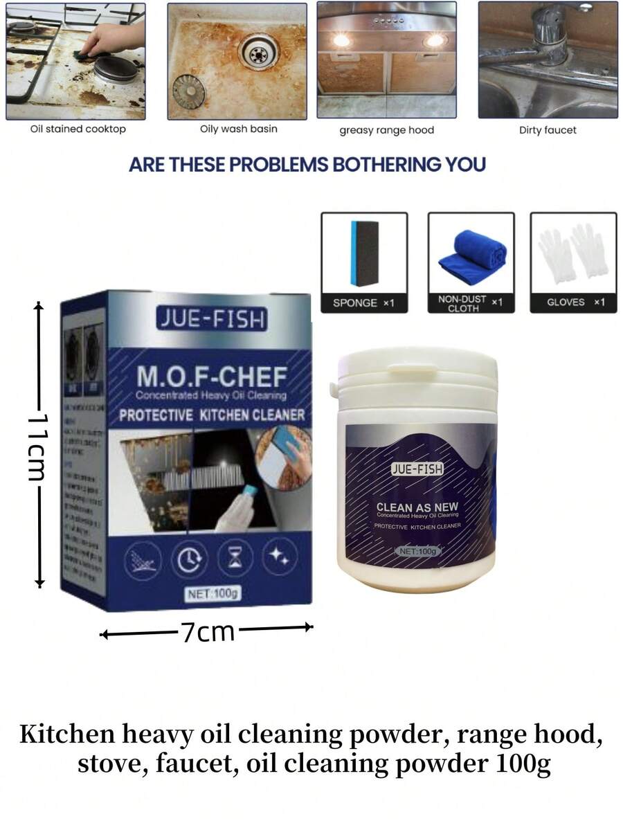 Multi-Purpose Kitchen Heavy Grease Cleaner Foam, Stove Exhaust Hoods ...