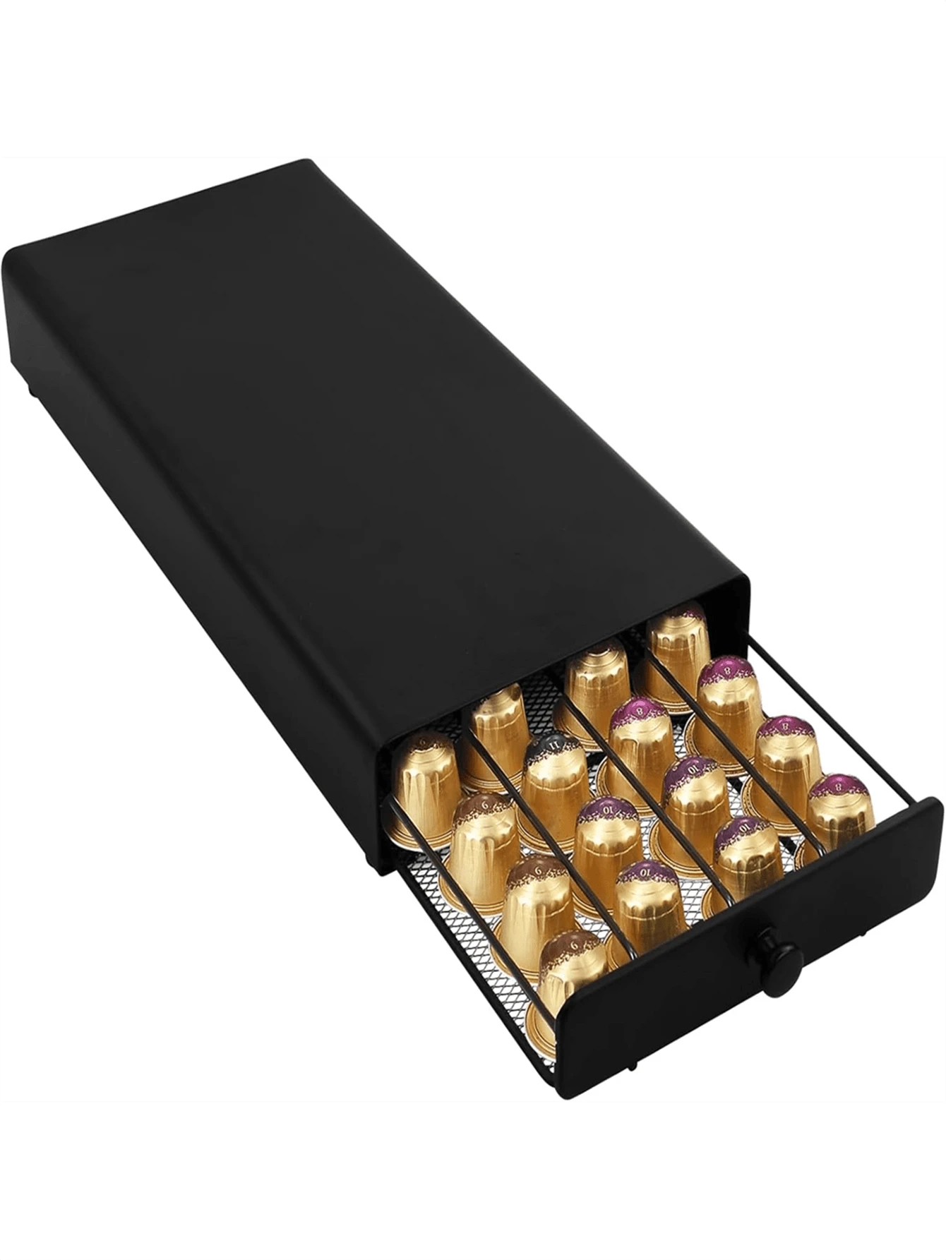 Christmas Gift 40 Pods Coffee Drawer Holder Coffee Capsules Storage ...