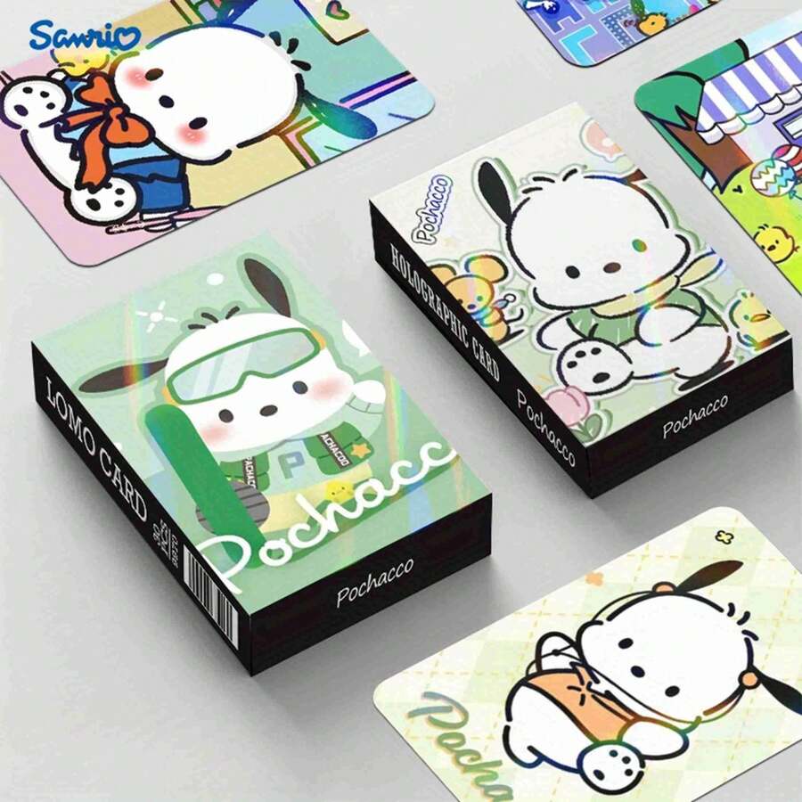 Sanrio Collectibles Display 30pcs Sanrio Holographic Photo Cards, 30pcs ...