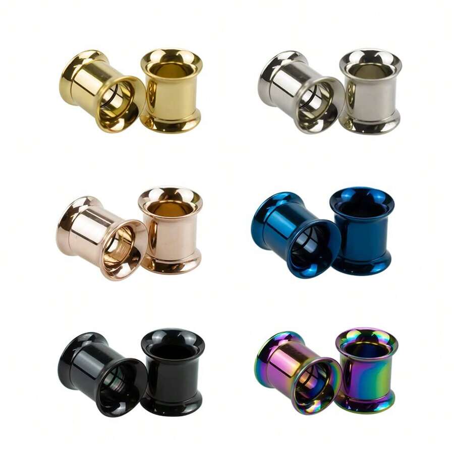 12-36 Pcs Ear Stretching Kit - 14G-00G Starter Size - Surgical Steel ...