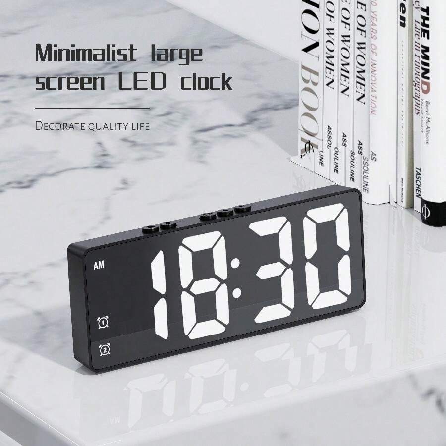 SZ-810 Multifunctionele LED-wekker, groot display Digitale aftelklok ...
