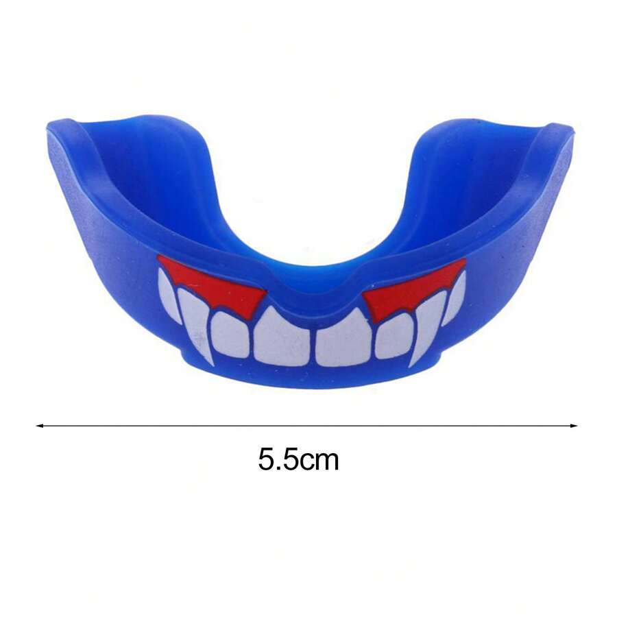 Fangs Pattern Mouth Guard Gum Shield Muay Thai Boxing Football ...