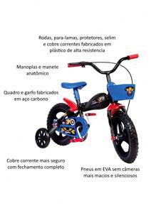 Boys' Bike Motobike 12 Inch With Basket And Tank | aktuelle Trends ...