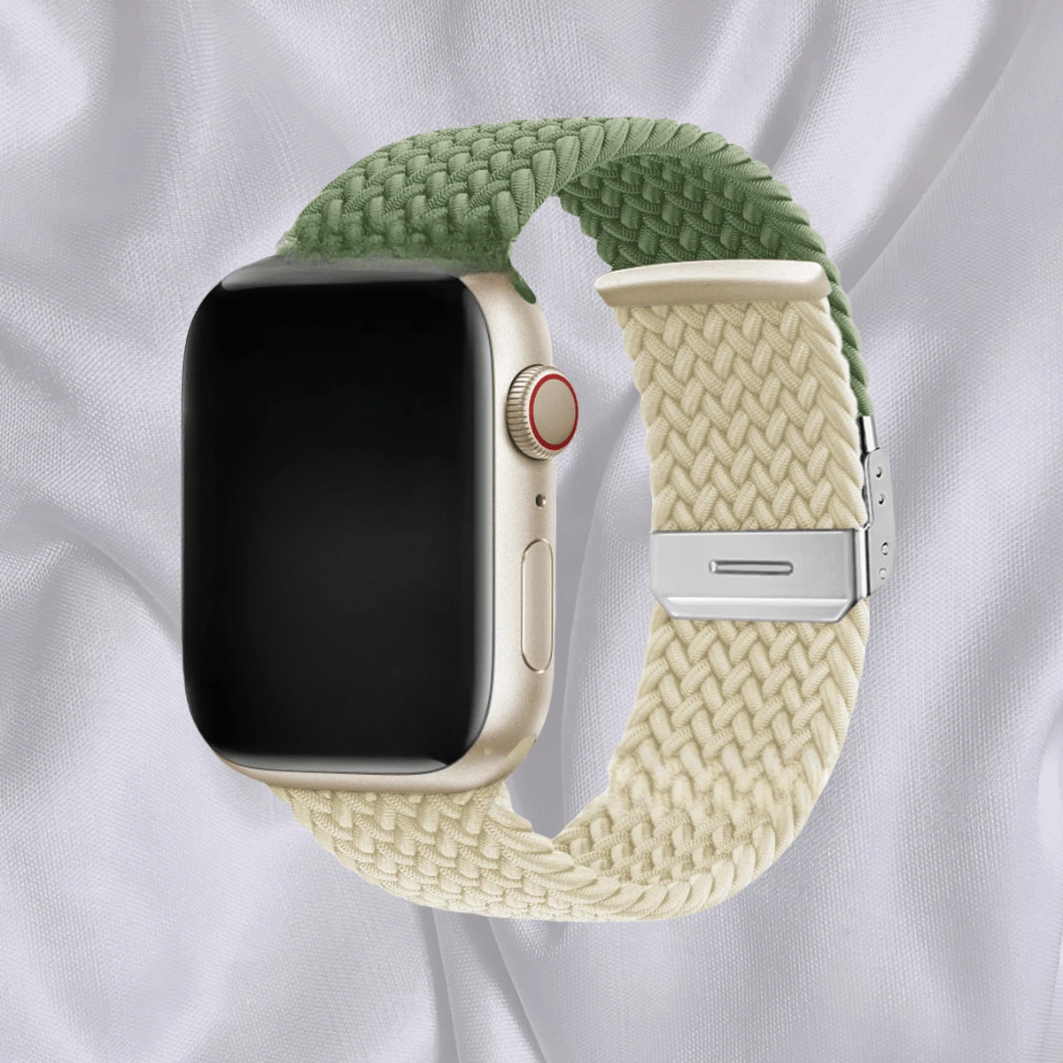 Suitable Compatible With Apple Watch Apple Watch Color-Blocked Nylon ...