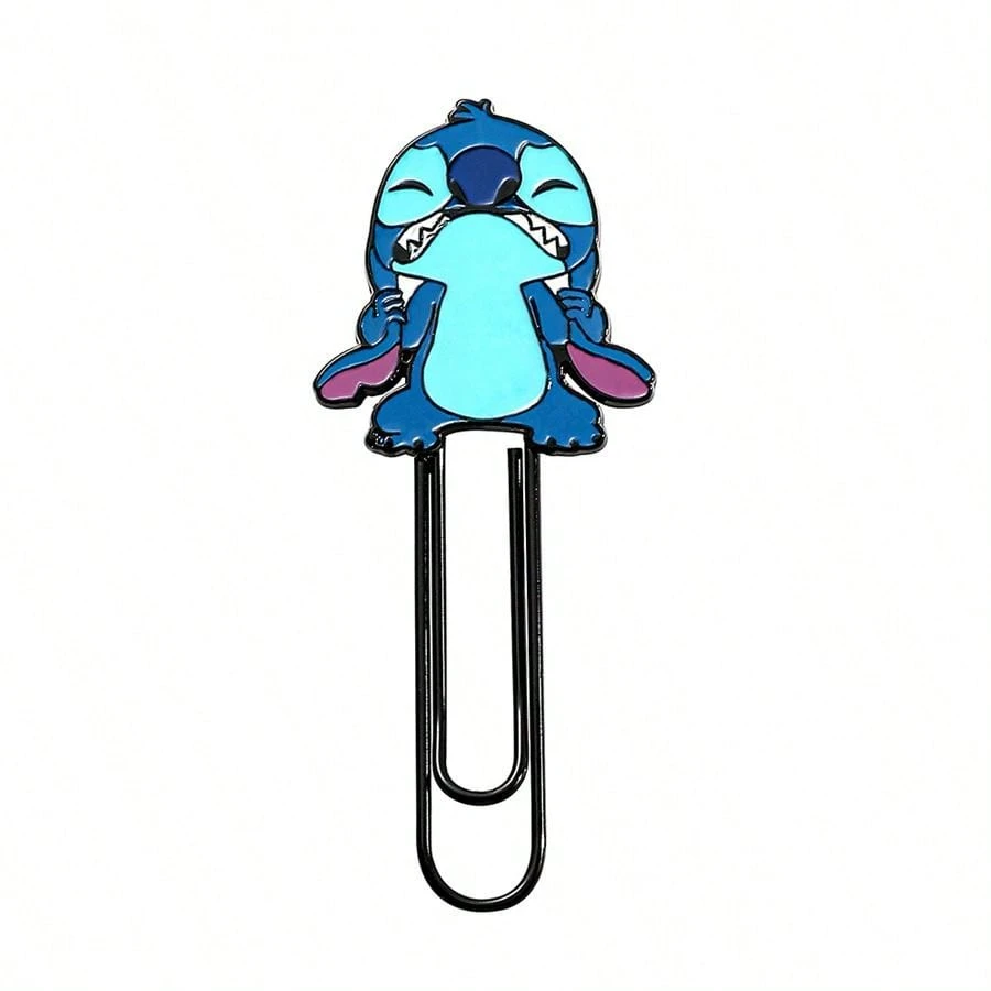 Disney Stitch Paper Clip Bookmark Stitch Page Clip Decoration DIY Color ...