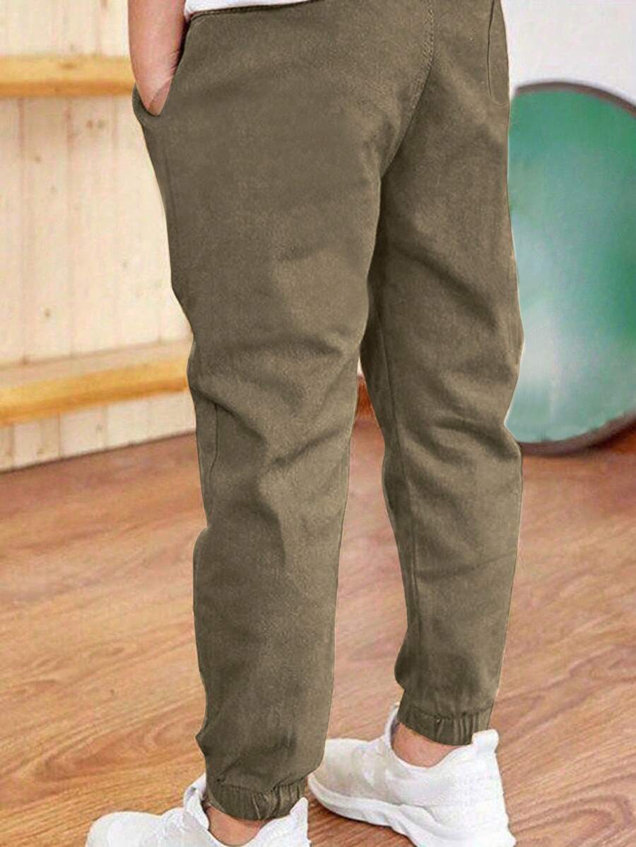 1pc Casual Pocket Young Men/Boys' Outdoor Cargo Pants, Spring And ...