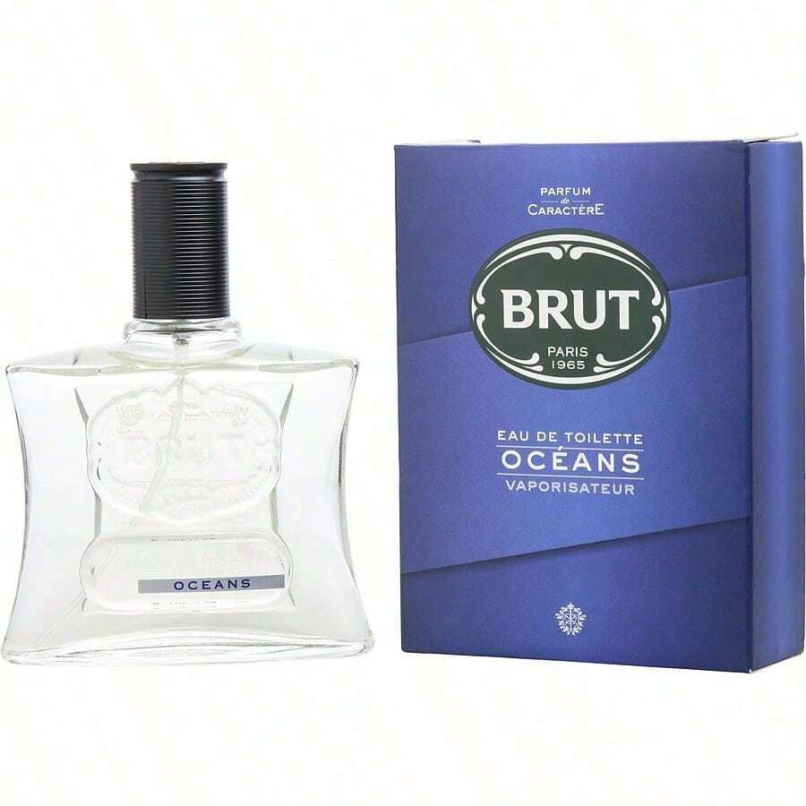 Brut Oceans By Faberge Men Musk, Aquatic Notes Edt Spray 3.3 Oz | SHEIN USA